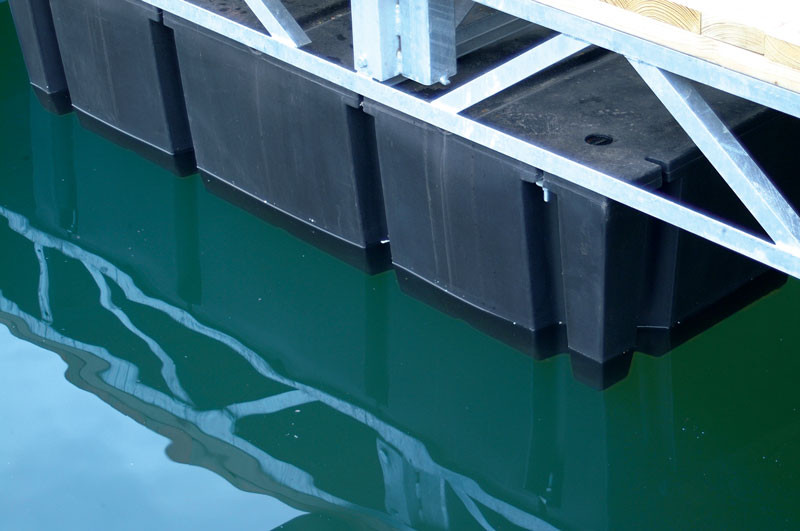 HarborWare 2' x 4' x 12" Dock Float Drums - Buoyancy: 403lbs - HarborWare