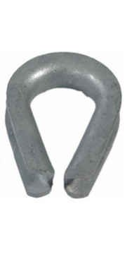 HarborWare Galvanized Thimbles 5/8" ( Box of 4 ) - HarborWare