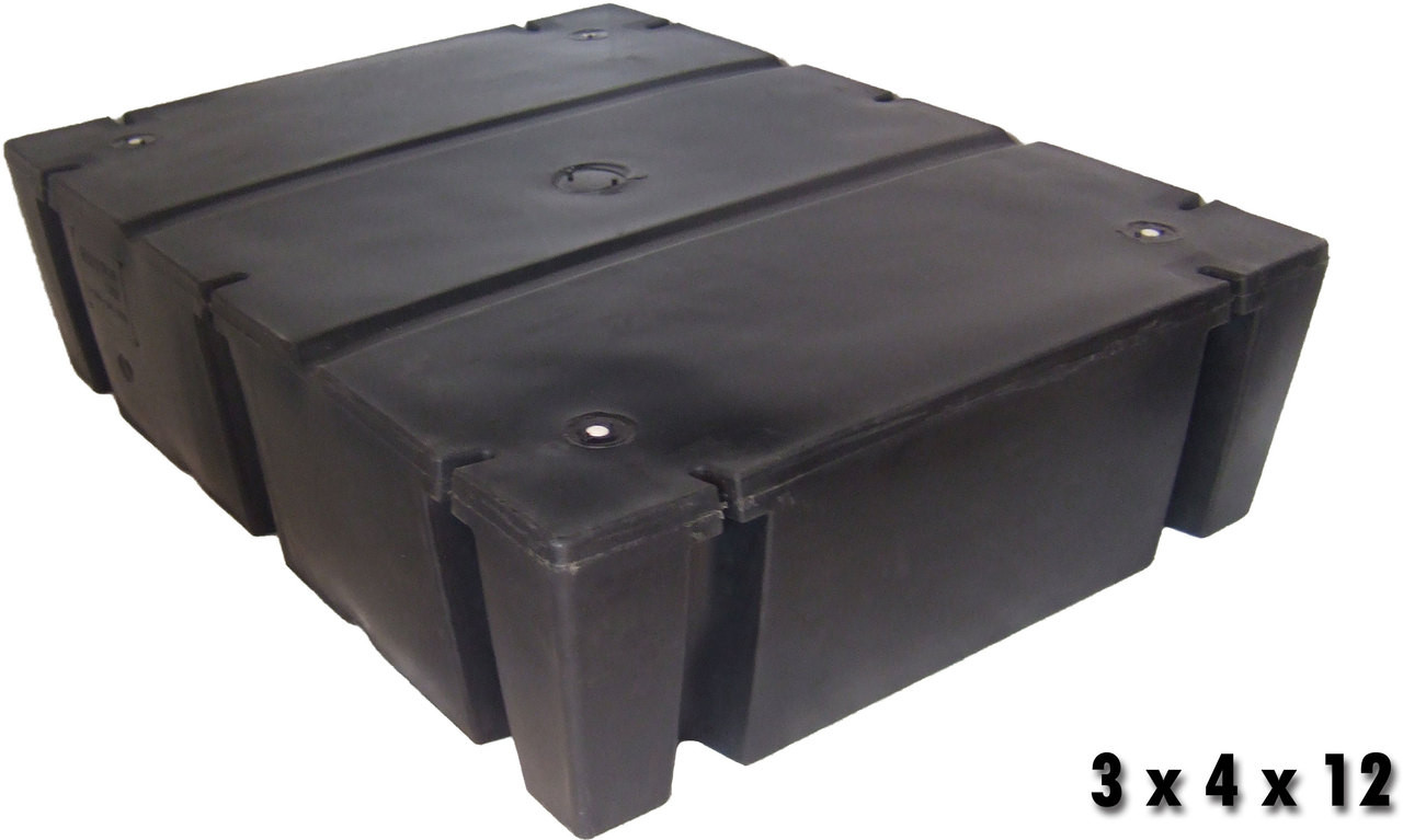 HarborWare 3' x 4' x 12" Dock Float Drums, 605lbs - HarborWare