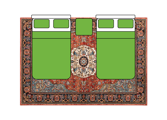 Rug Sizes Guide for All Rooms in Your Home | Carpet Mart