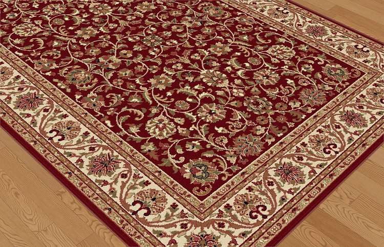 Tayse Rugs Sensation 4810 Red Area Rug | CarpetMart