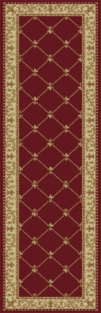 Tayse Rugs Sensation 4880 Red Area Rug - Carpet & Tile Mart
