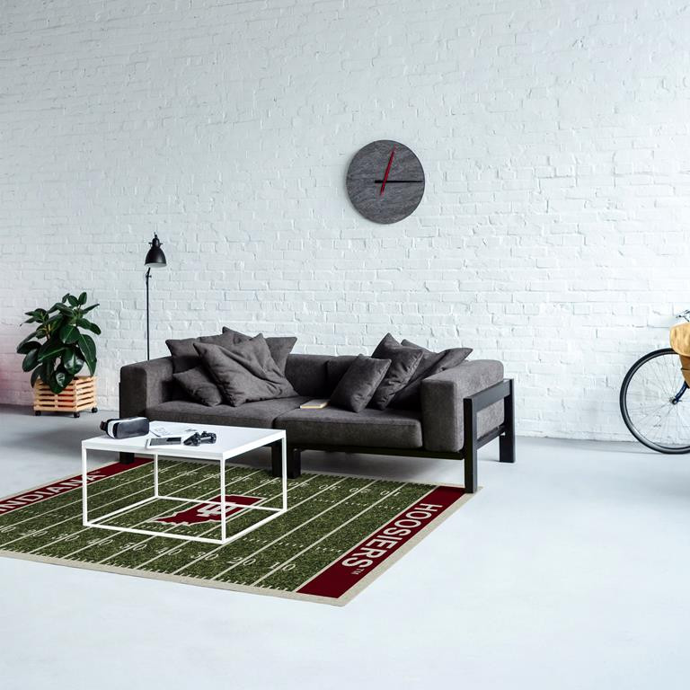 College Home Field Indiana University Area Rug - Carpetmart.com ...