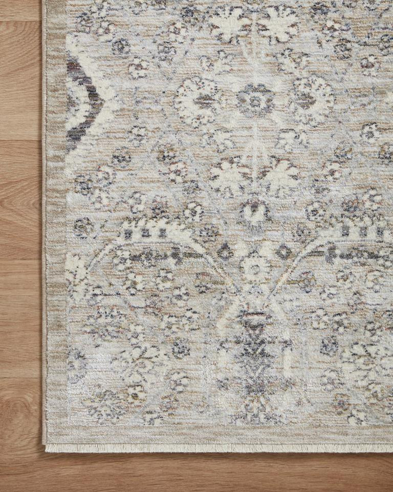 Zuma ZUM-07 Silver Sky Area Rug - Amber Lewis x Loloi - Carpet & Tile Mart