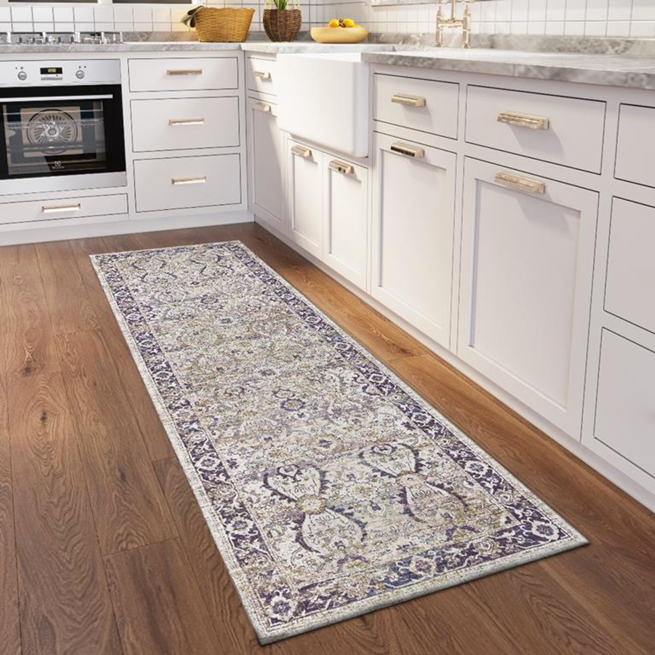 Dalyn Jericho JC1 Oyster Area Rug - Carpet & Tile Mart