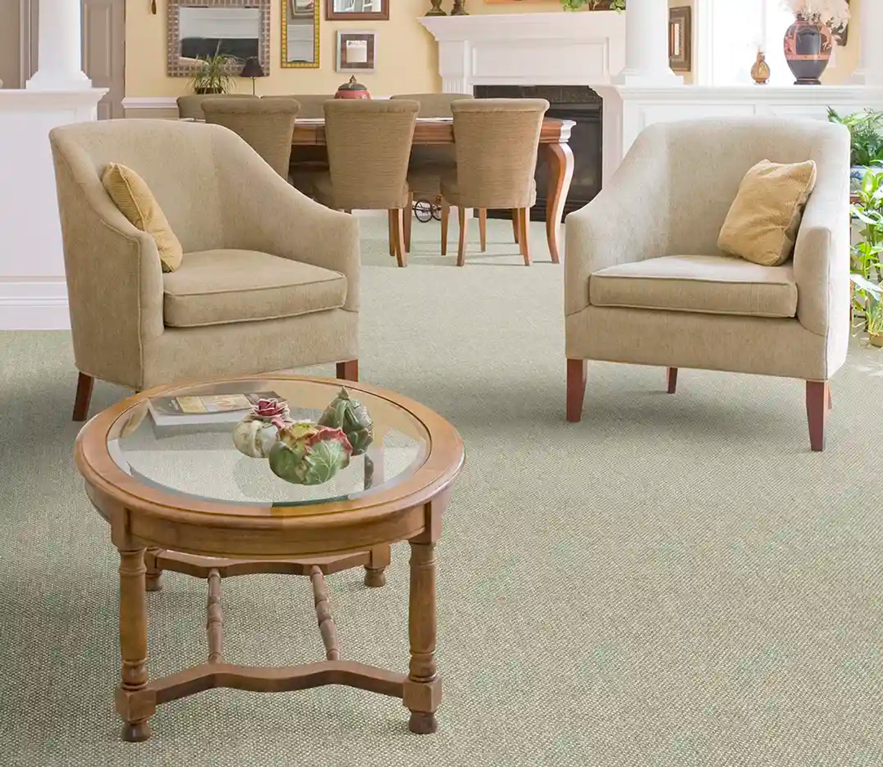 Kaleen Broadloom Cooper Island Natural CIN-77 Silver Area Rug | Carpetmart.com - Carpet & Tile Mart