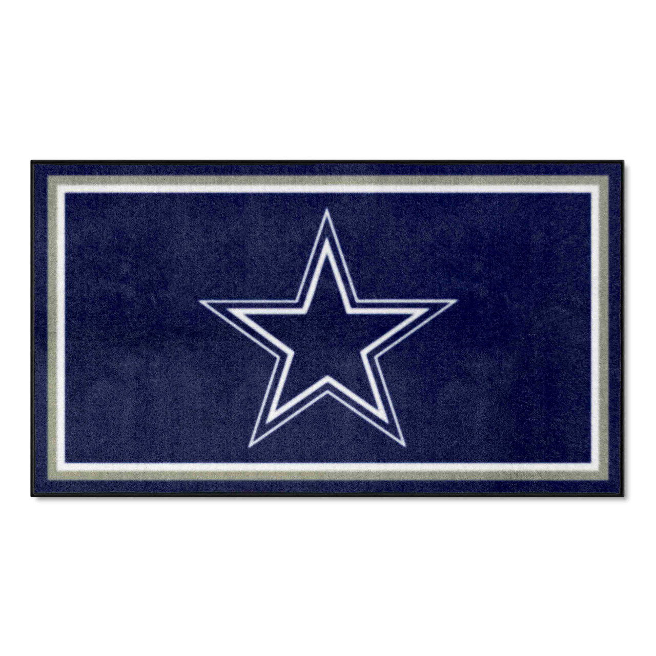 NFL Dallas Cowboys 3'0" X 5'0" Navy Plush Rug - 19865 | Carpetmart.com ...