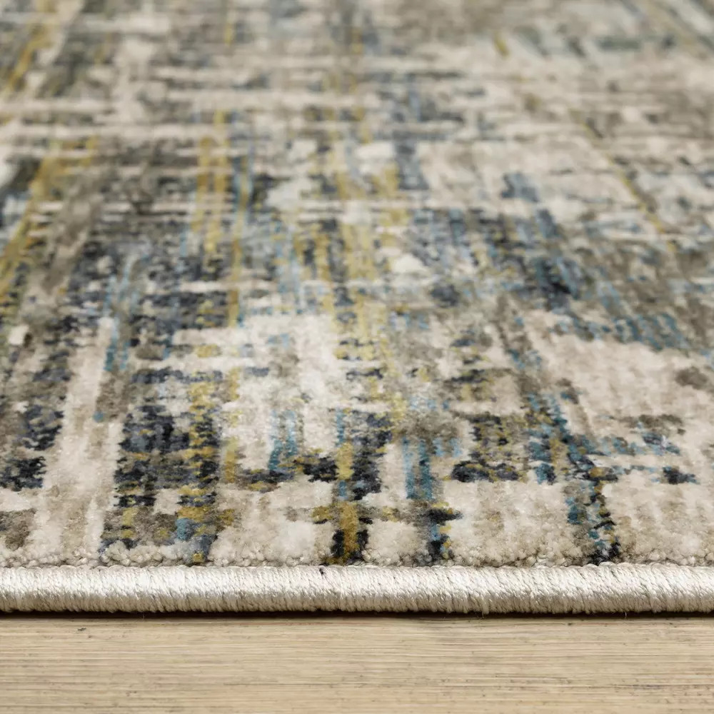 Oriental Weavers Hayden HAY05 Blue Gold Area Rug | Carpetmart.com ...