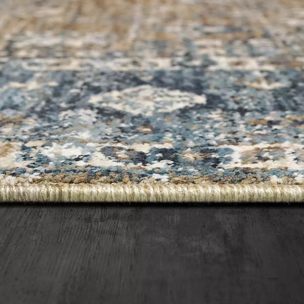 Dynamic Rugs Dakota 6644-850 Beige Blue Area Rug | Carpetmart.com ...