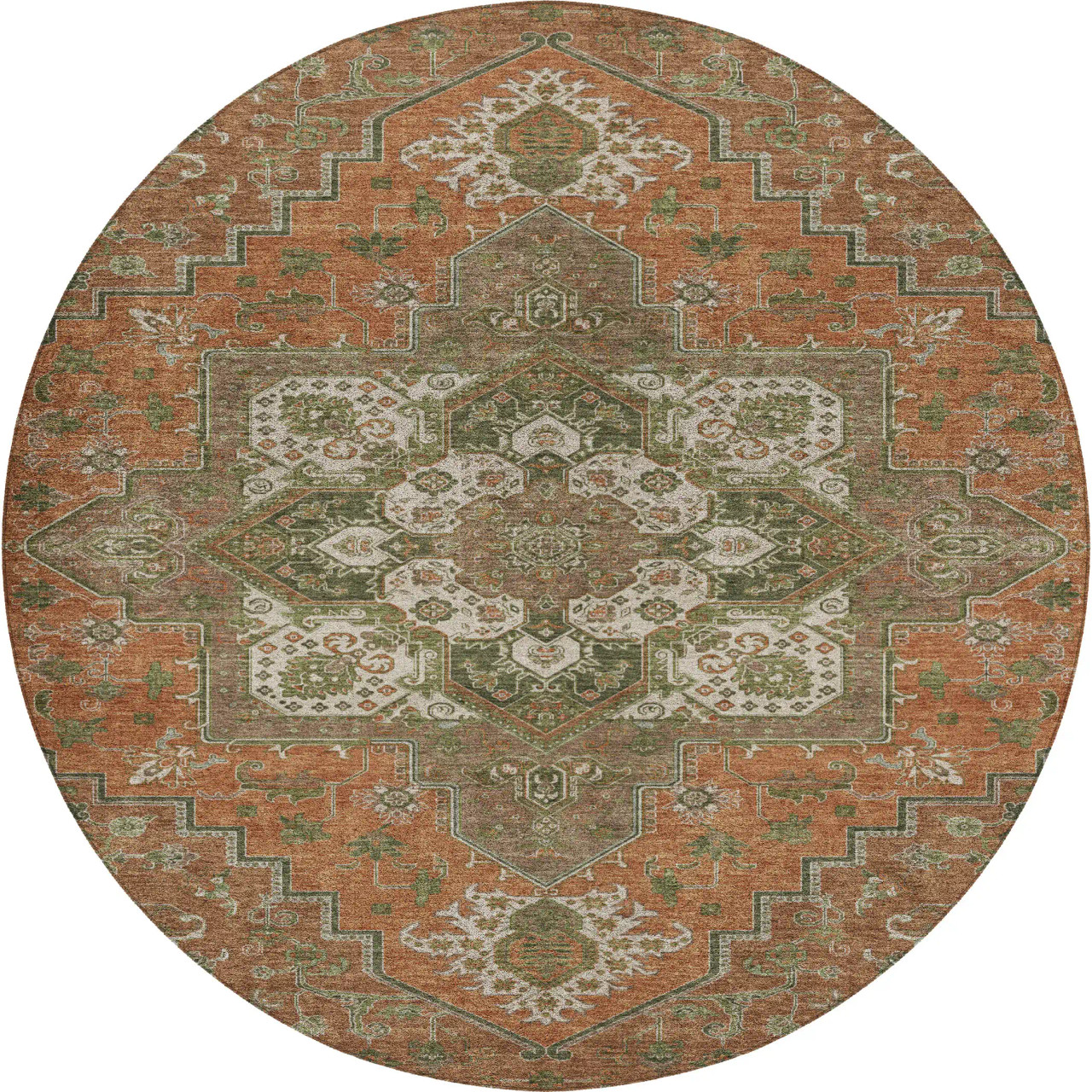 Dalyn Tabrook TB9 Rust Area Rug - Carpet & Tile Mart