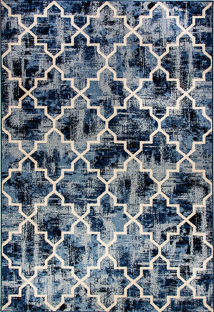 Dynamic Rug Infinity 32042-5267 Blue Area Rug - CarpetMart.com - Carpet ...