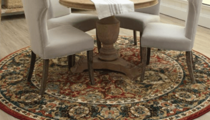 Choosing the Right Rug for your Dining Room - Airbase Carpet & Tile ...