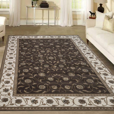 Radici Pisa 3743 Brown Area Rug - Carpetmart.com - Carpet & Tile Mart