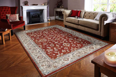 Dynamic Rugs Dakota 6640-399 Red Multi Area Rug | Carpetmart.com ...