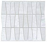 WKN5522 Waikiki Season Trapezoid Alawai Shine Trapezoid Mosaic Tile ...