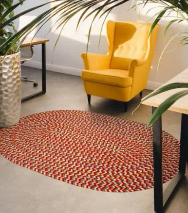 Rhody Rug Cypress CY47 Brilliant Red Area Rug - Carpetmart.com - Carpet ...