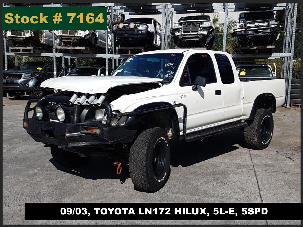 7164 - 09/03, TOYOTA LN172 HILUX, 5L-E, 5SPD