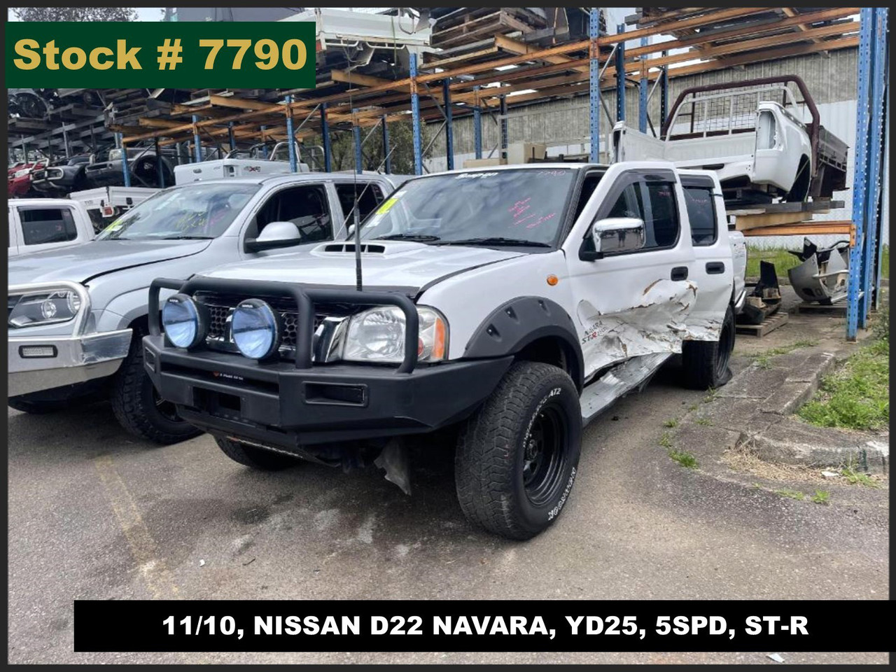 7790 - 11/10, NISSAN D22 NAVARA, YD25, 5SPD, ST-R