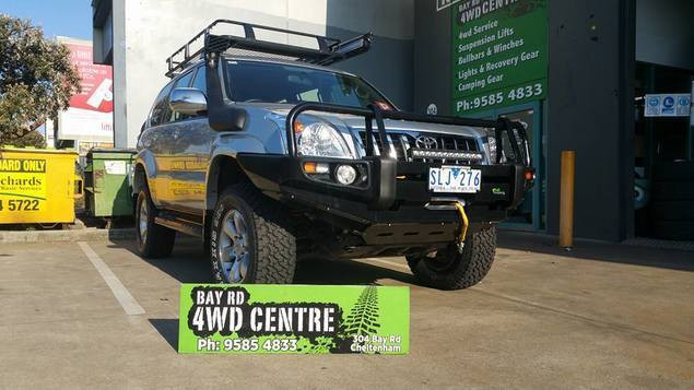 Ironman 4x4 Commercial Deluxe Bull Bar suitable for Prado 120