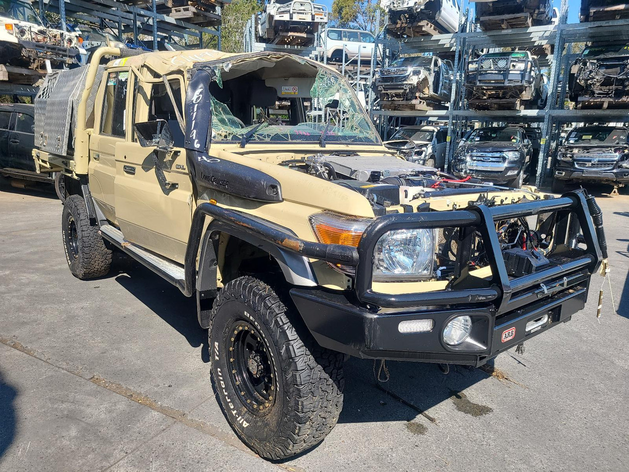 7936 - 03/19, TOYOTA VDJ79 LANDCRUISER, 1VD-FTV, 5SPD, GXL