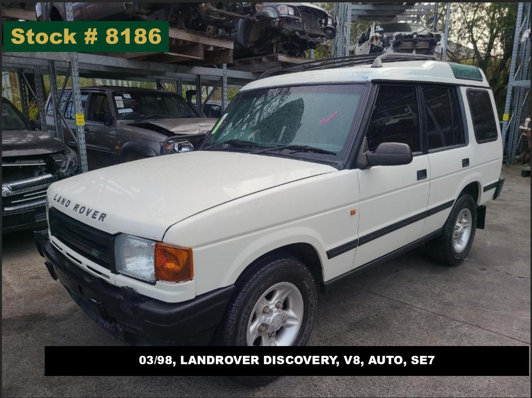 8186 - 03/98, LANDROVER DISCOVERY, V8, AUTO, SE7