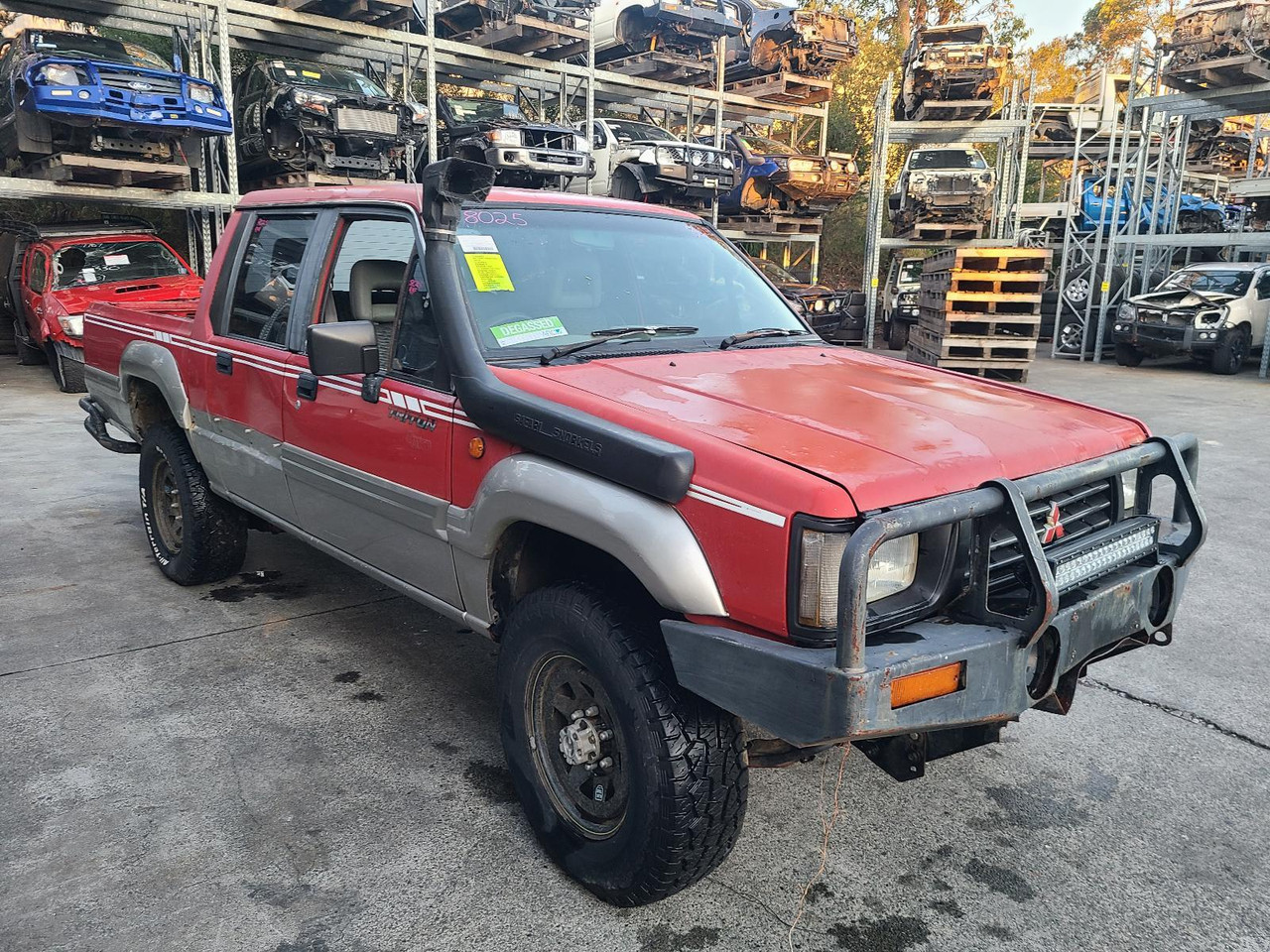 8025 - 08/95, MITSUBISHI MJ TRITON, 4D56, 5SPD, LUXURY