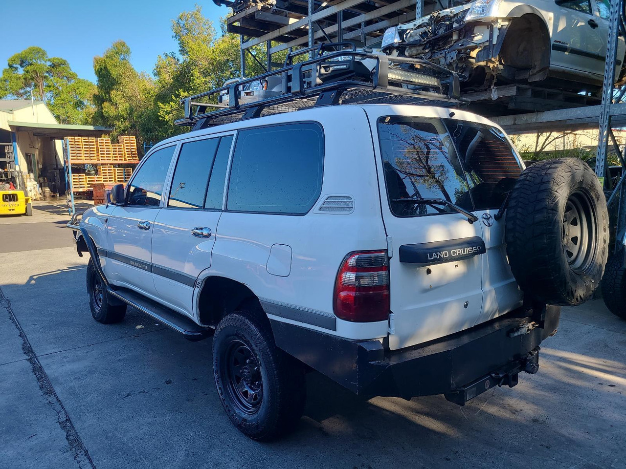 7701 - 12/03, TOYOTA HZJ105 LANDCRUISER, 1HD-FT, 5SPD