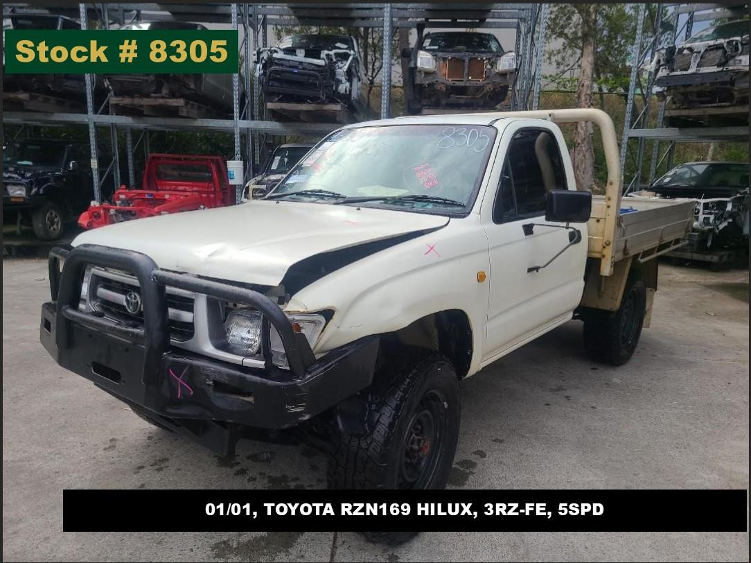 8305 - 01/01, TOYOTA RZN169 HILUX, 3RZ-FE, 5SPD