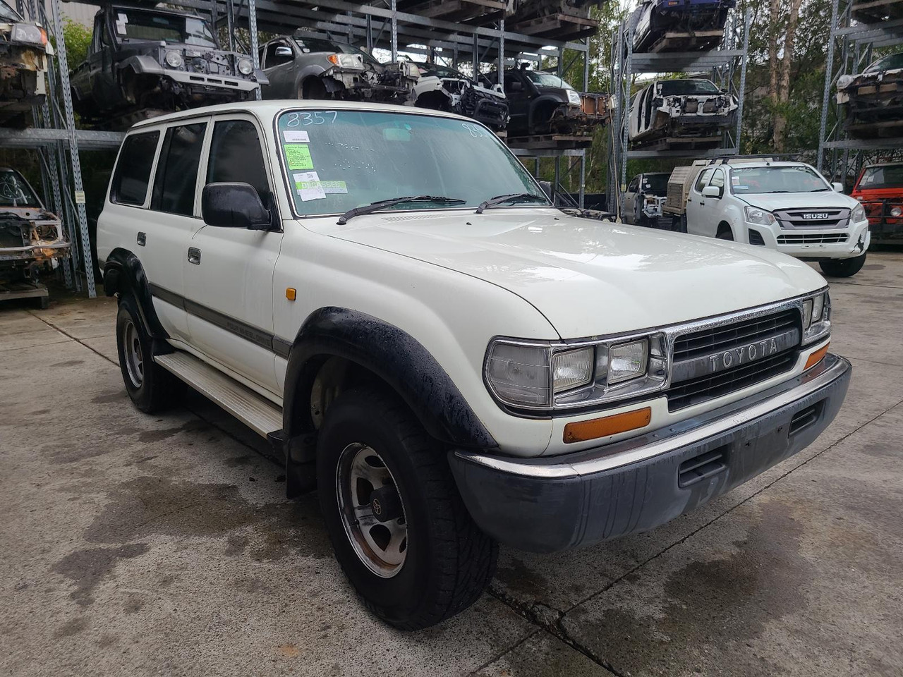 8357 - 12/93, TOYOTA FZJ80 LANDCRUISER, 1FZ-FE, AUTO, GXL