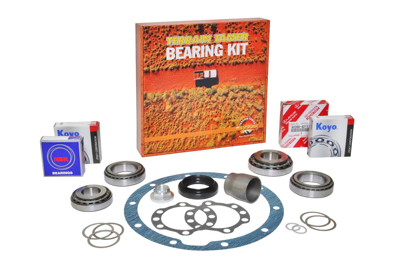 Terrain Tamer Rear Diff Bearing Kit suitable for Landcruiser 70 100