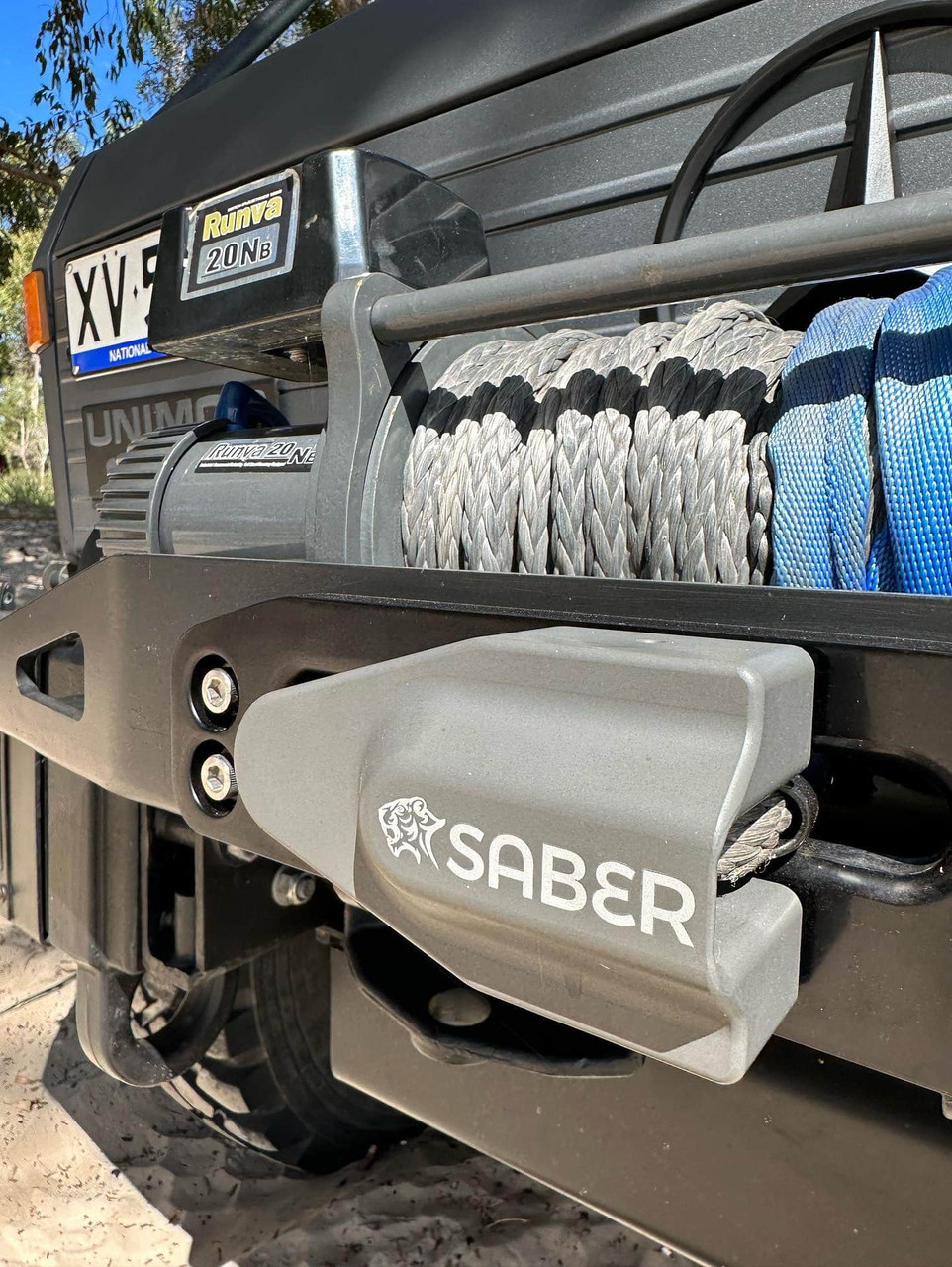 Saber The Wedge | Winch Hook - Cerakote Black - SBR-WDGCBLK