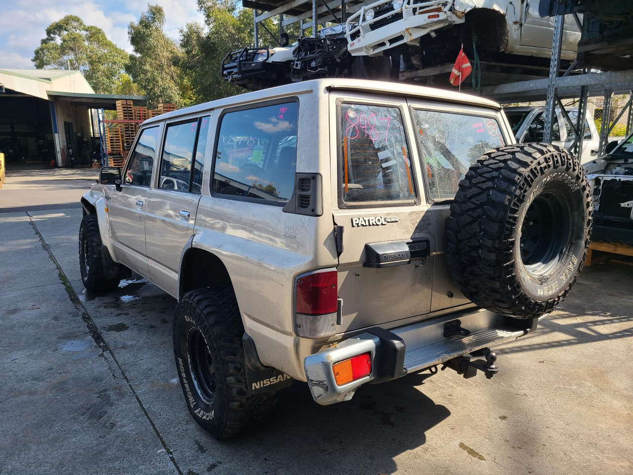 8487 - 07/92, NISSAN GQ PATROL, TD42, 5SPD, DX5