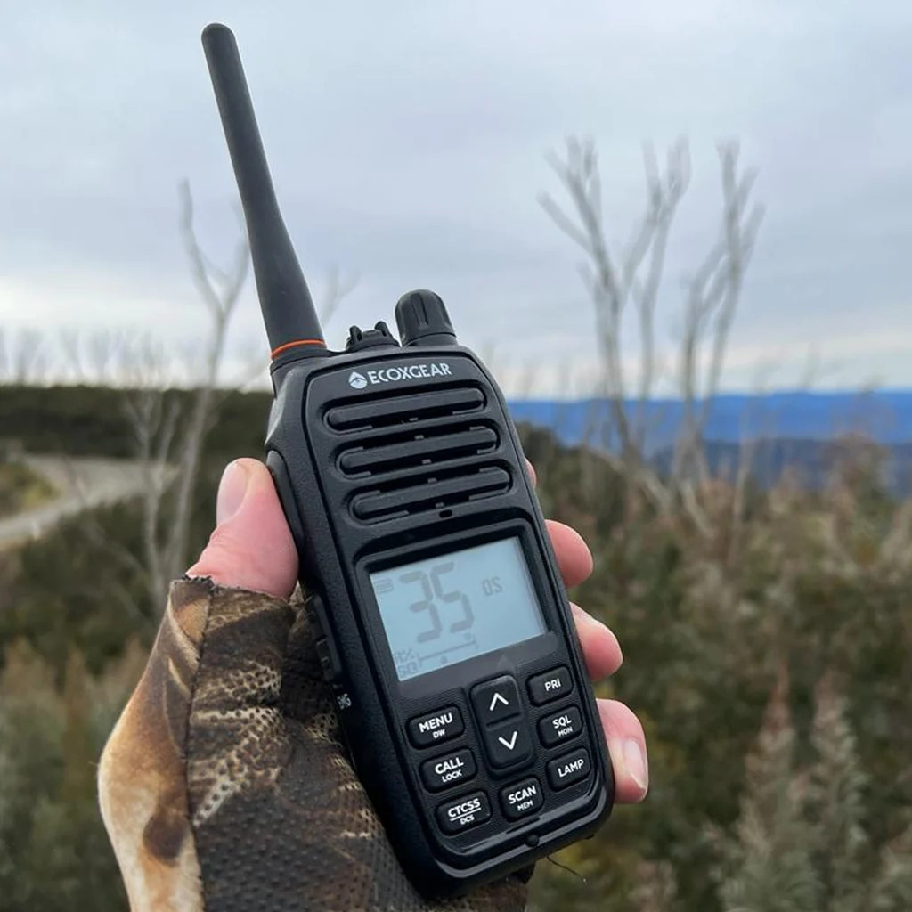 Ecoxgear Ecoxtalk 5.0W Handheld UHF CB Radios - 2 Pack - EXG500-2PK