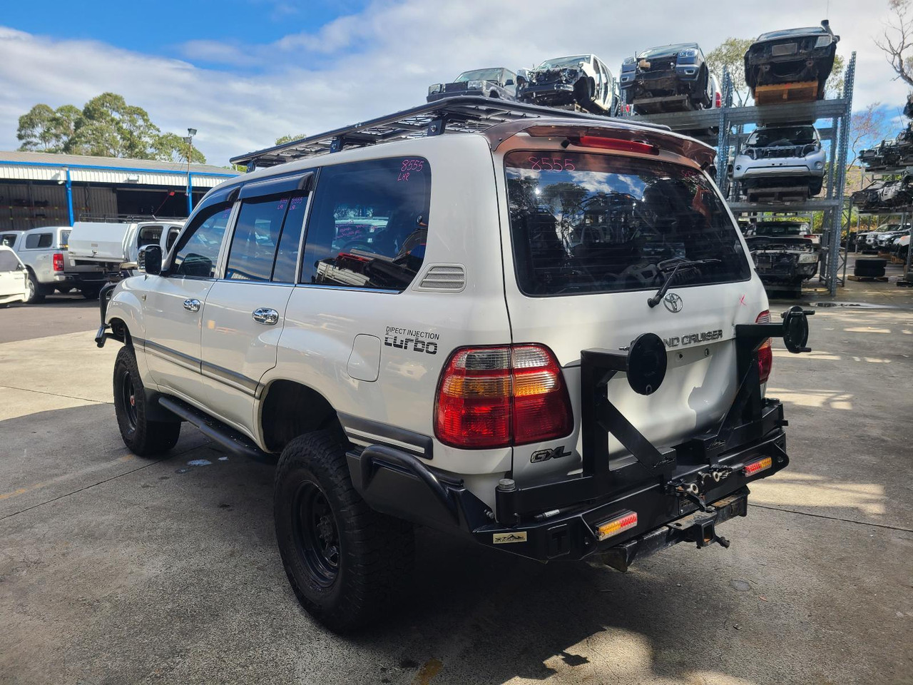 8555 - 07/99, TOYOTA HZJ105 LANDCRUISER, 1HZ, 5SPD, GXL