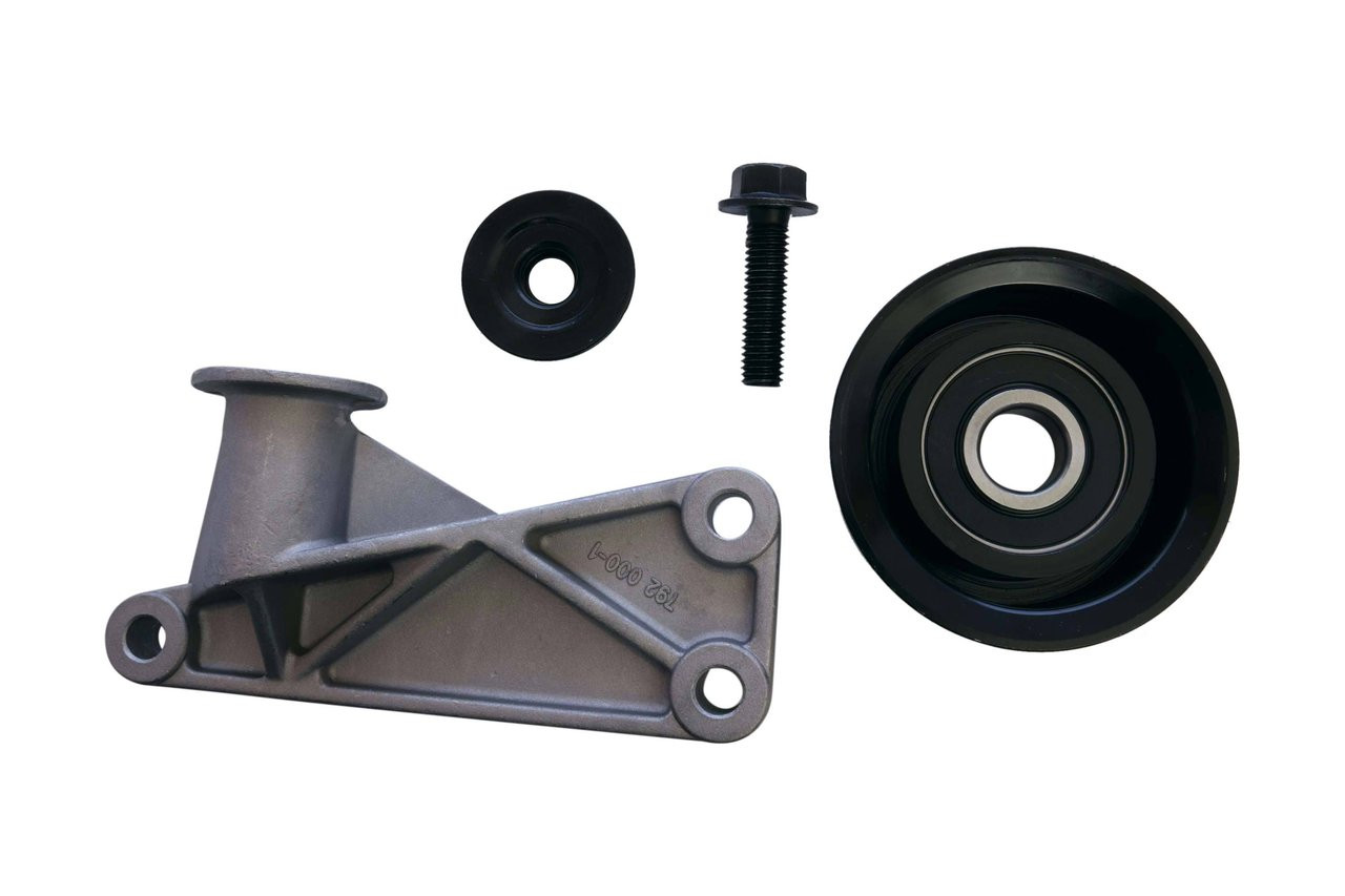 Drive Belt Idler Pulley & Bracket suitable for Defender Discovery