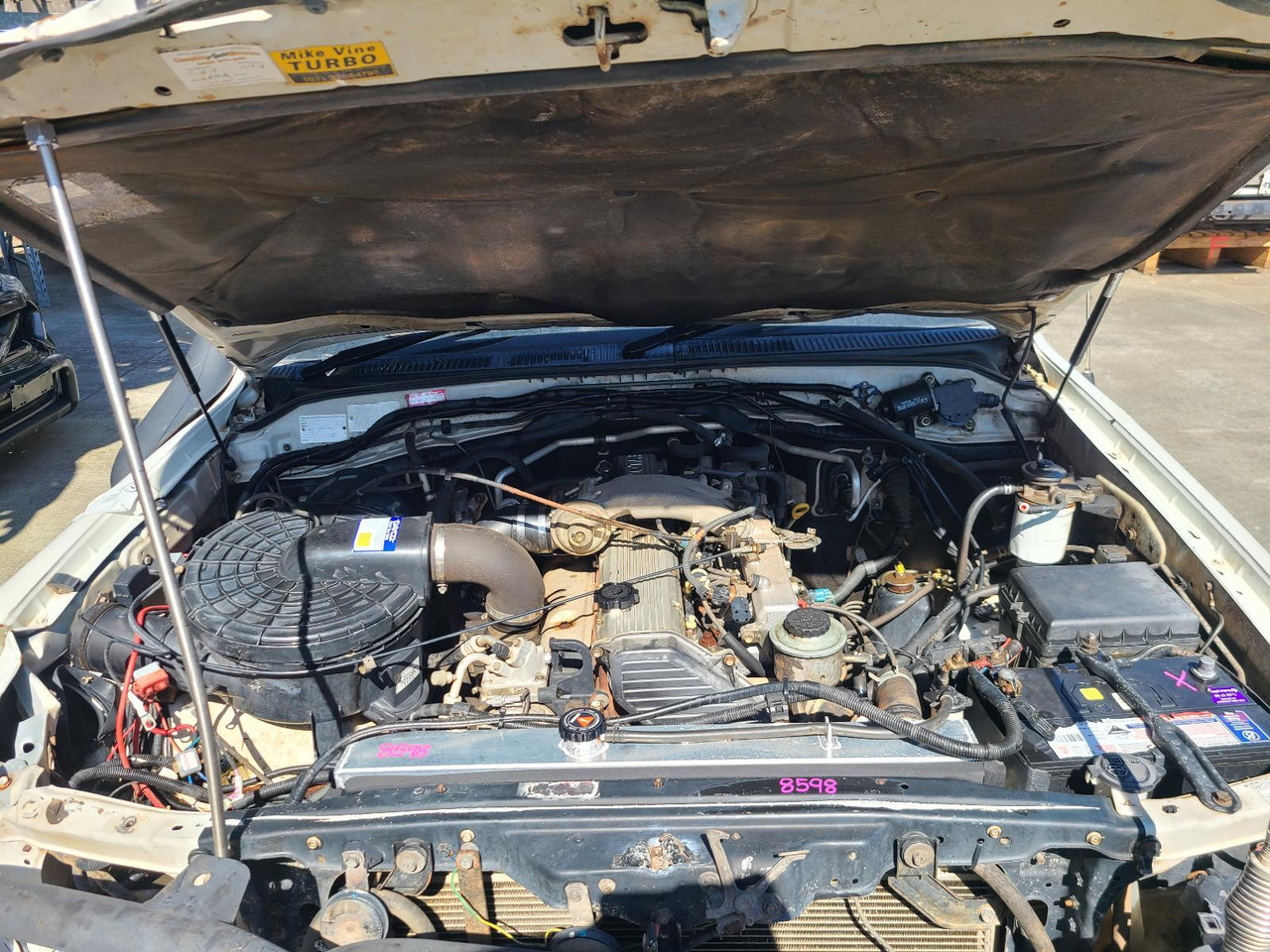 8598 - 08/03, TOYOTA HZJ105 LANDCRUISER, 1HZ, 5SPD