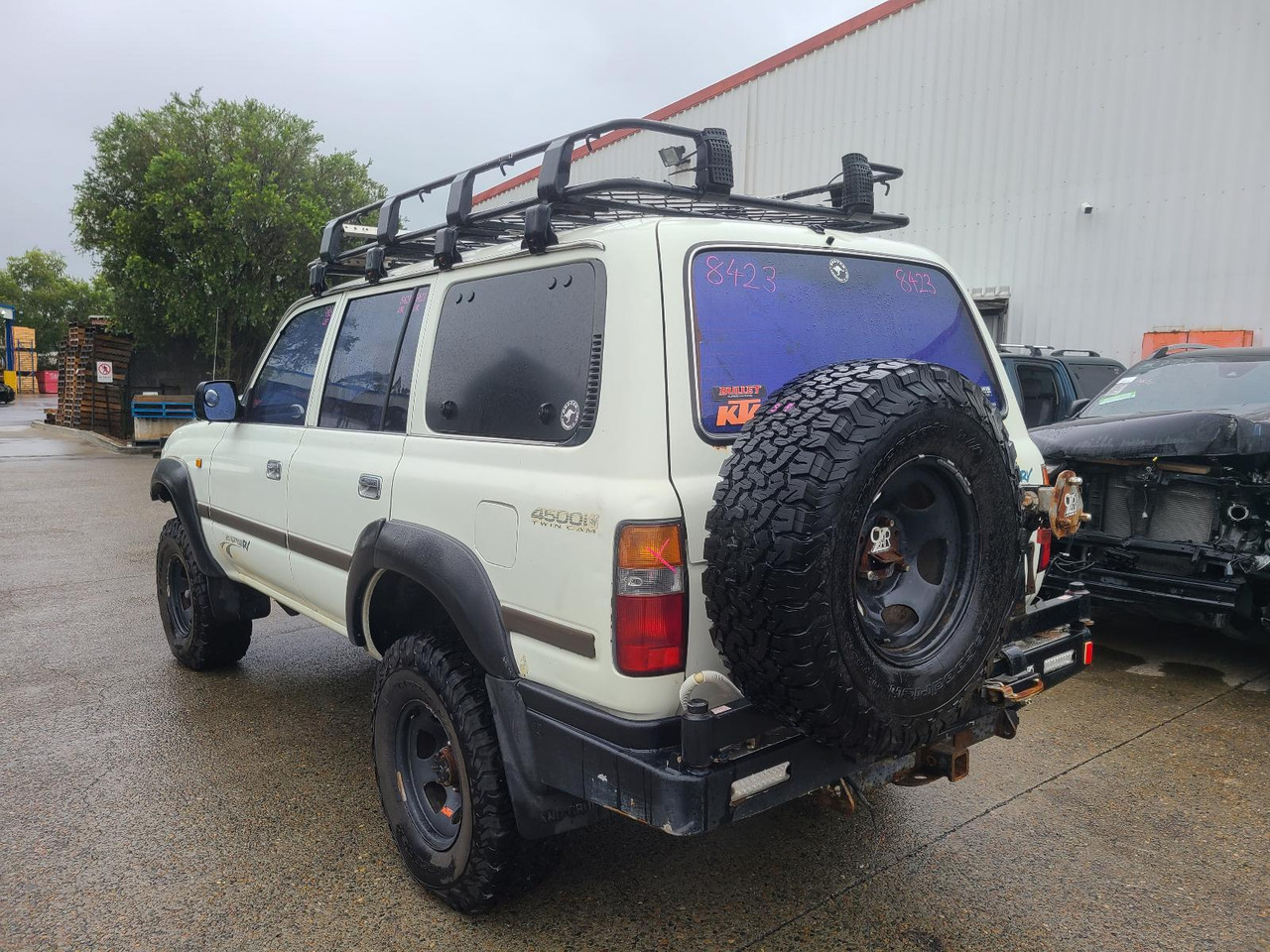 8423 - 09/93, TOYOTA FZJ80 LANDCRUISER, 1FZ-FE, 5SPD, RV