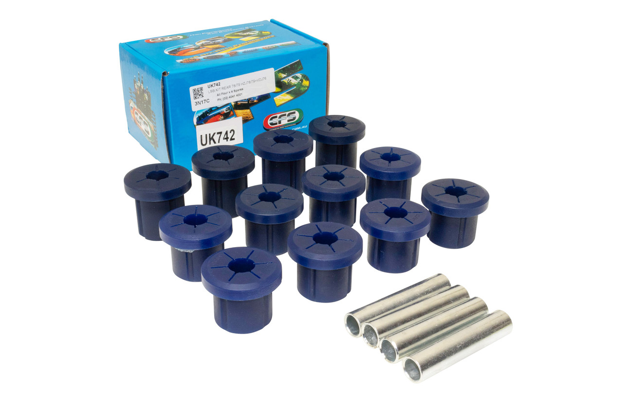 Rear Leaf Spring Shackle Bush Kit suitable for Landcruiser HZJ78