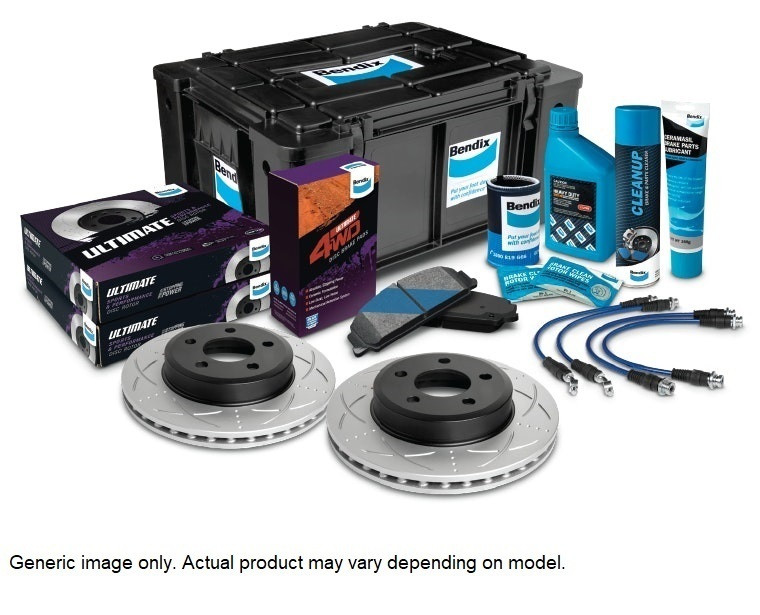 Bendix 4WD Rear Brake Upgrade Kit suitable for 200 Series U4WDBUK35