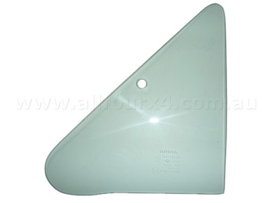 Left Quarter 1/4 Vent Window Glass suitable for Hilux LN65 83-88