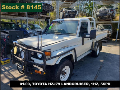 8145 - 01/00, TOYOTA HZJ79 LANDCRUISER, 1HZ, 5SPD