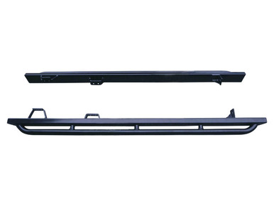 Terrafirma Rock Sliders with Tree Bars suitable for Defender 110