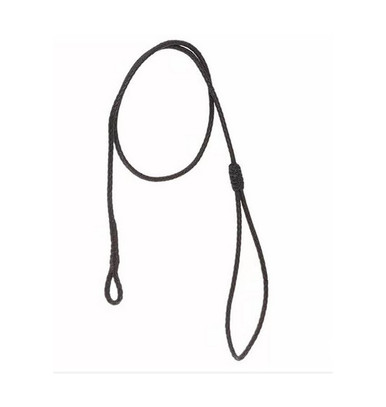 Braided Leather Loop Lead Thin
