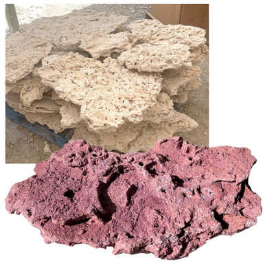MarcoRocks Premium Shelf Rock - Natural or Coralline
