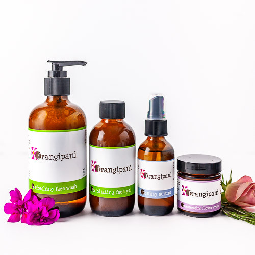 Balanced Exfoliating Set - Dry Skin - Frangipani Body Products