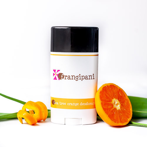 Tea Tree Orange Deodorant | Frangipani Body Products | Natural Deodorant