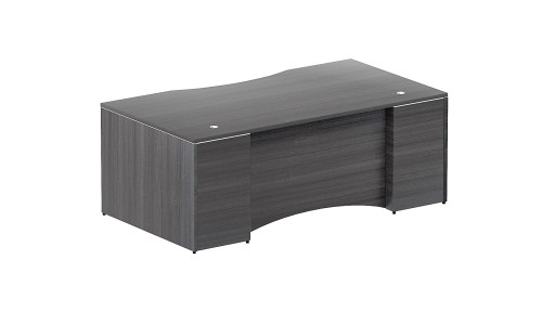 Desks - Bow Front Desk - Orlando Office Furniture