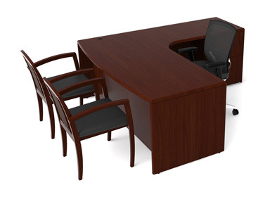 Cherryman Ruby L-Desk - Orlando Office Furniture