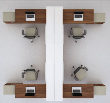 TEAM Collaborative Workstation - Orlando Office Furniture