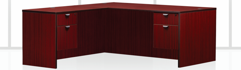 WOFD Economy Desk (Synergy Laminate Series) - Orlando Office Furniture